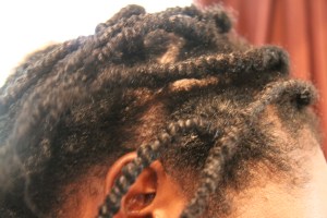 Protective Style Challenge: Week 15; Mukule Bun | ZedHair